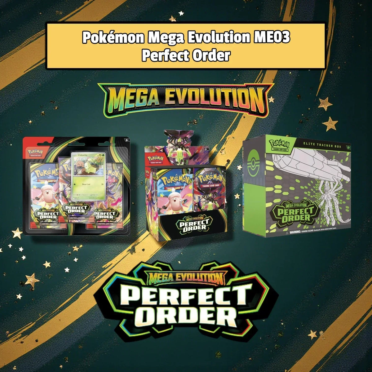 Pokémon TCG: Perfect Order – Neues Mega-Evolution-Set im März 2026 ...