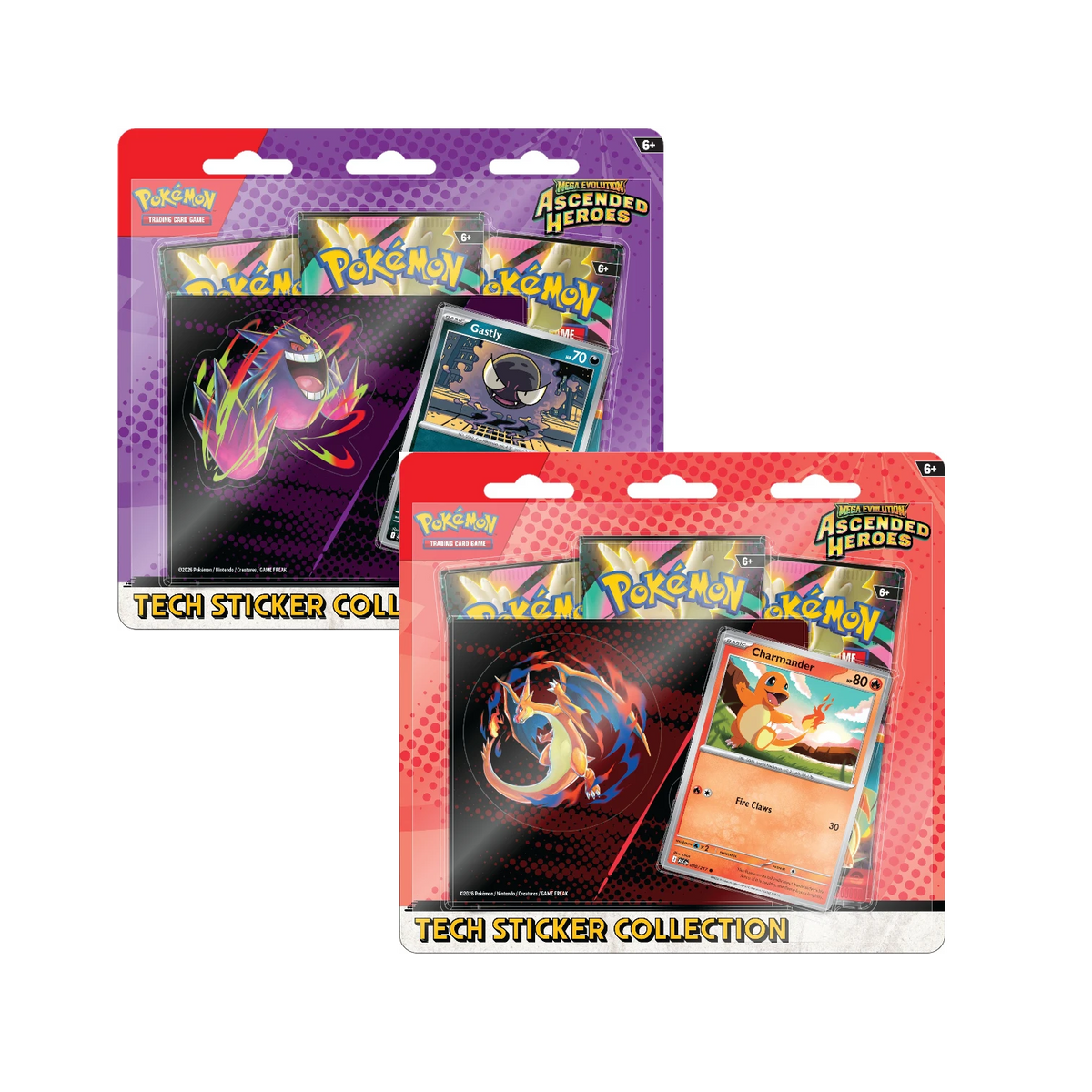 Pokémon TCG - Mega Evolution: Ascended Heroes Tech Sticker Collection ...